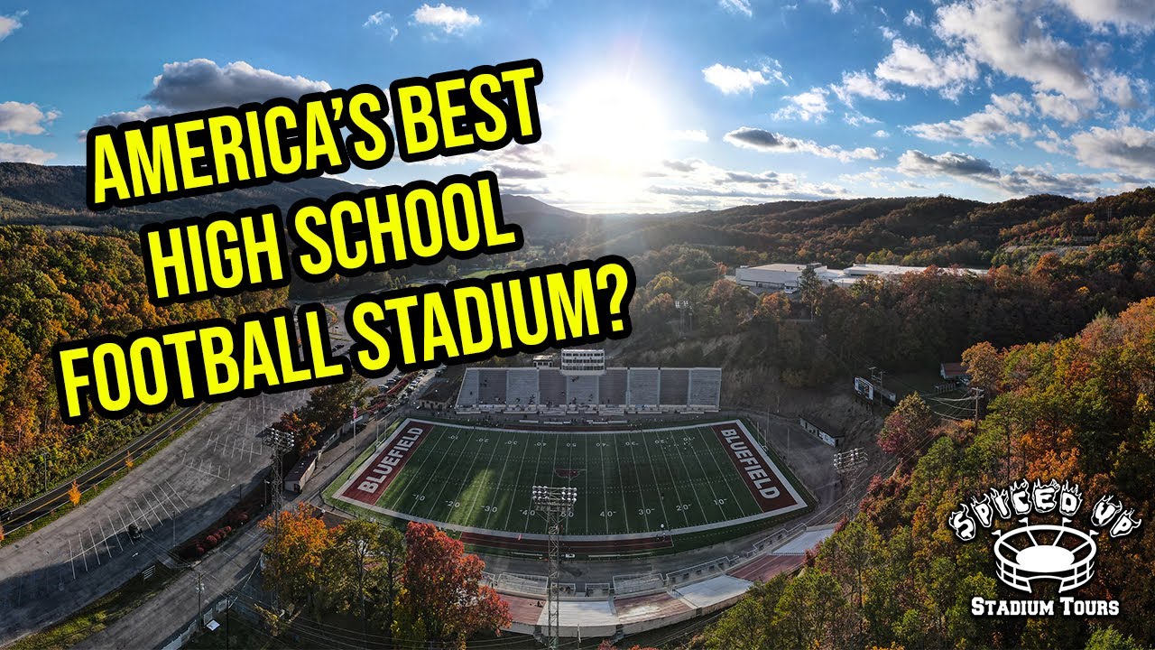 History of Mitchell Stadium in Bluefield - America's Best High School Football Stadium?