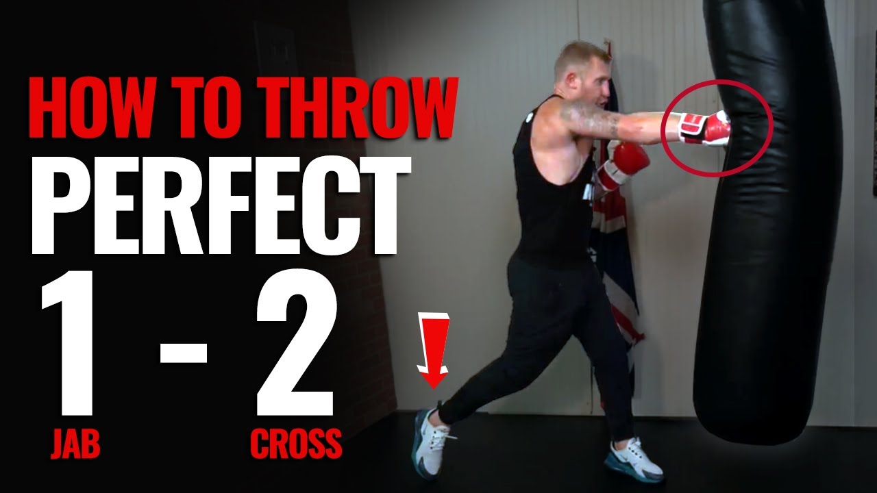 How to Throw a 1 - 2 / Jab - Cross in Boxing