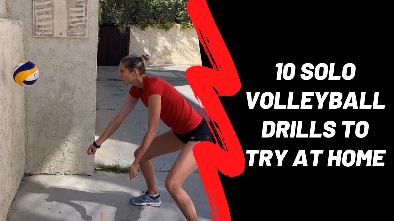 10 Individual Volleyball Drills To Try At Home
