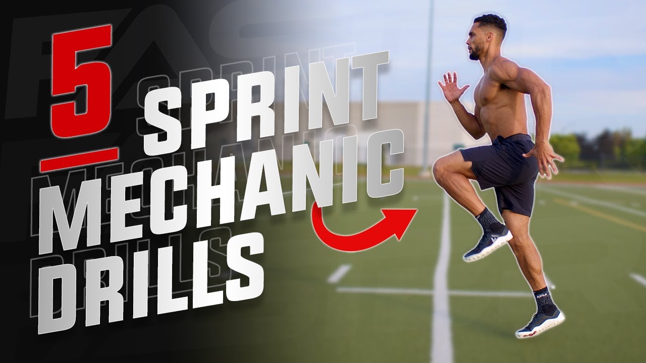 TOP 5 SPRINT MECHANIC DRILLS | SPEED TRAINING FOR ATHLETES