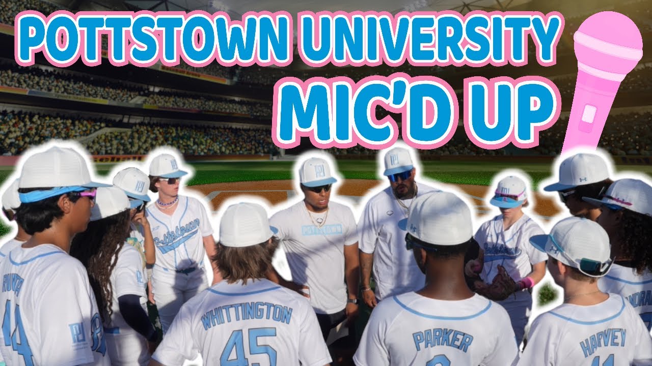 MIC'D UP 12U Content Creator Travel Baseball Team | Pottstown University