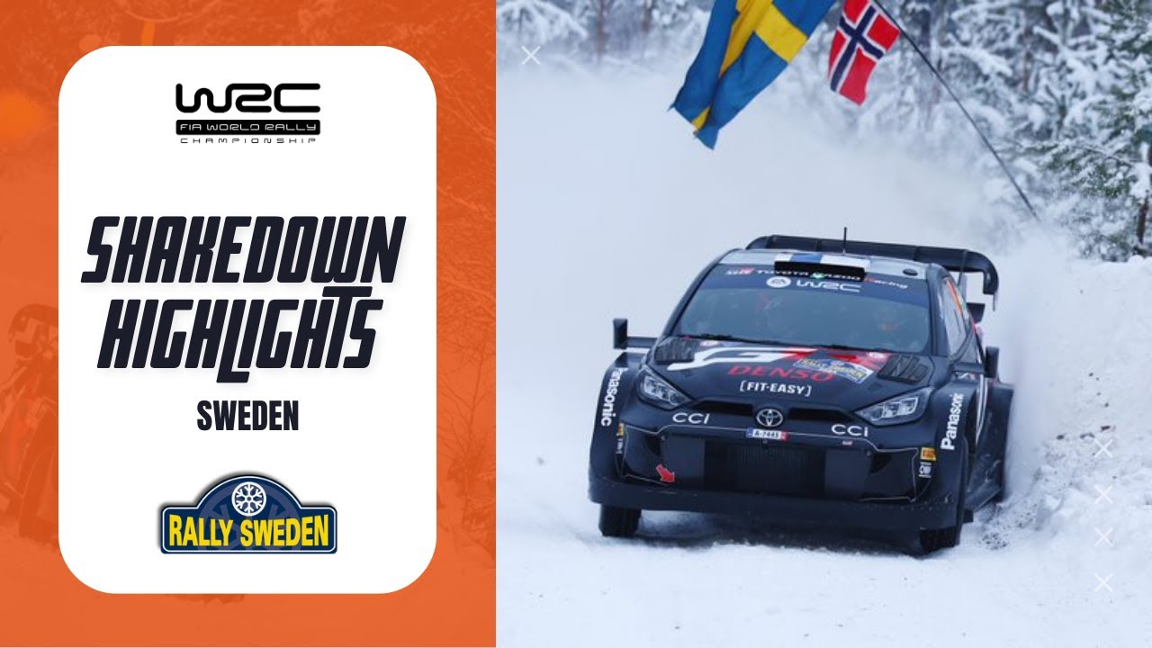 TOYOTA GAZOO Racing WRT | WRC Rally Sweden - Shakedown complete ...