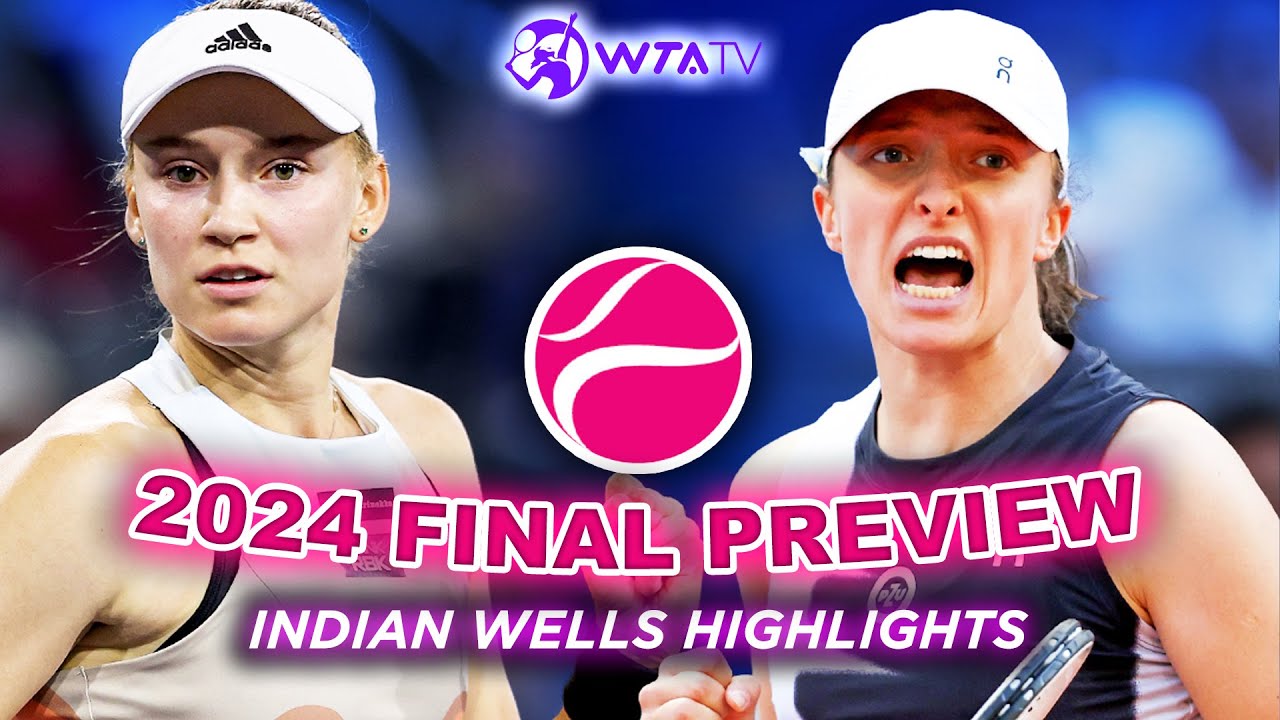 Elena Rybakina vs. Iga Swiatek | Indian Wells Epic Showdown Highlights