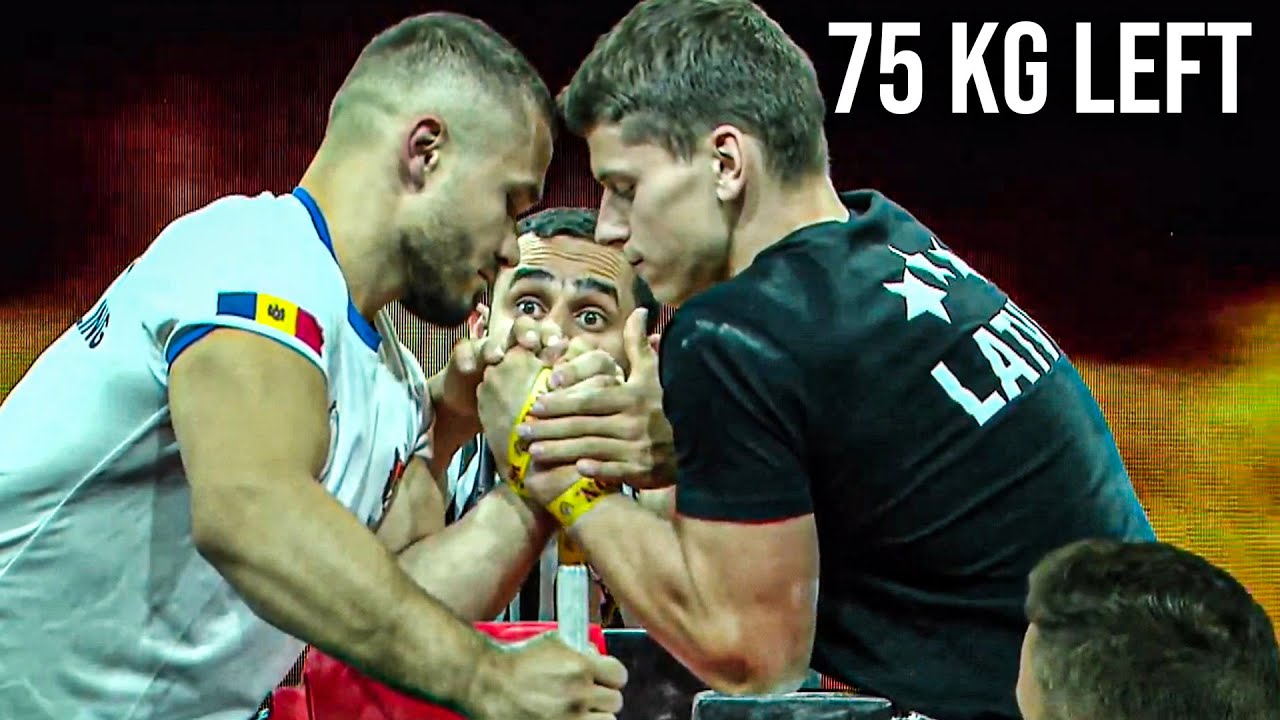 Men 75 kg Left World Armwrestling Championship 2023 Men 75 kg Left World Armwrestling Championship 2023