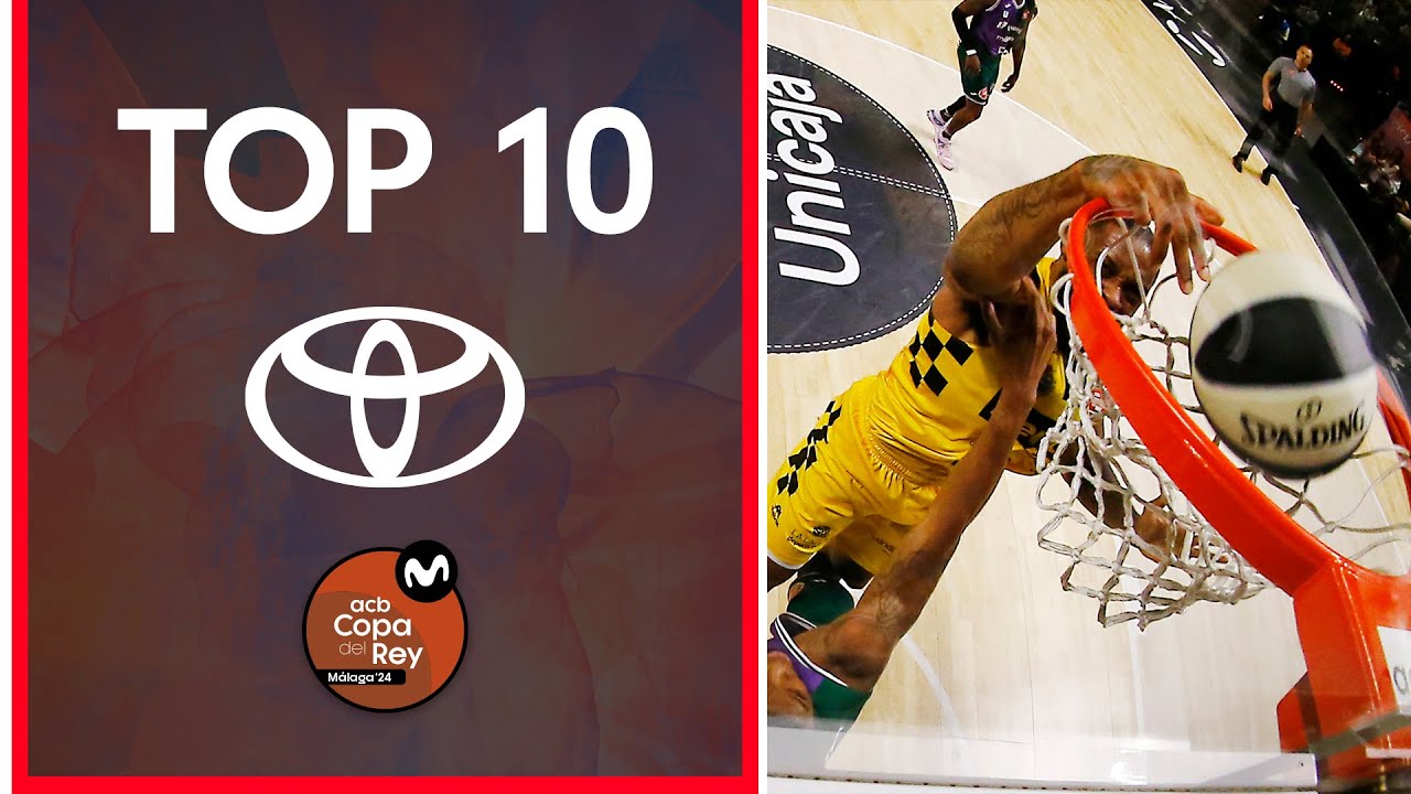 Elgin Cook conquers the Top 10 plays of the Copa del Rey Málaga 2024,