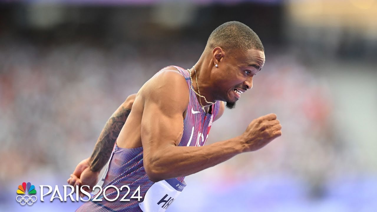 Quincy Hall owns 400m semi, books spot in Olympic final for first time ...