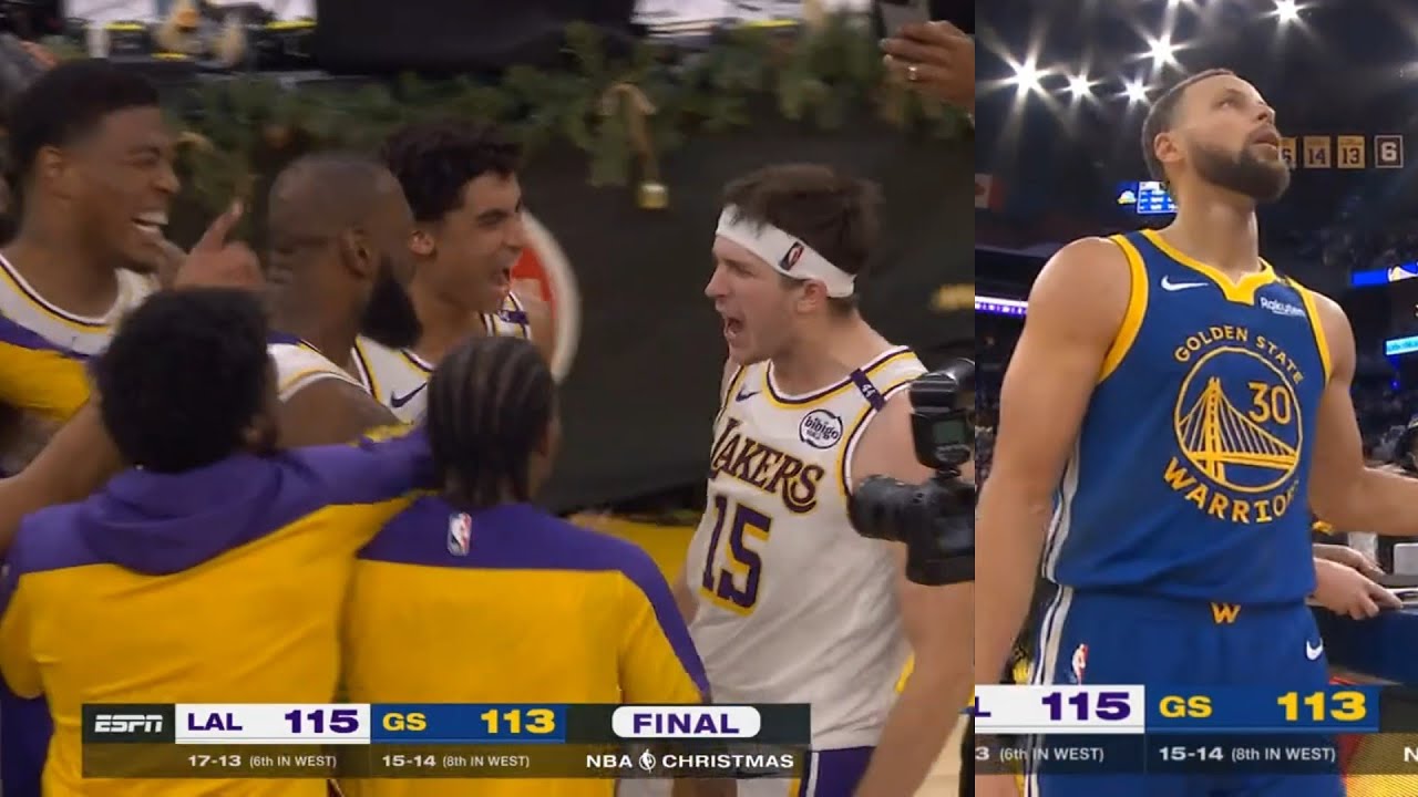 Austin Reaves Drains Game-Winner Against Warriors After Steph Curry's ...