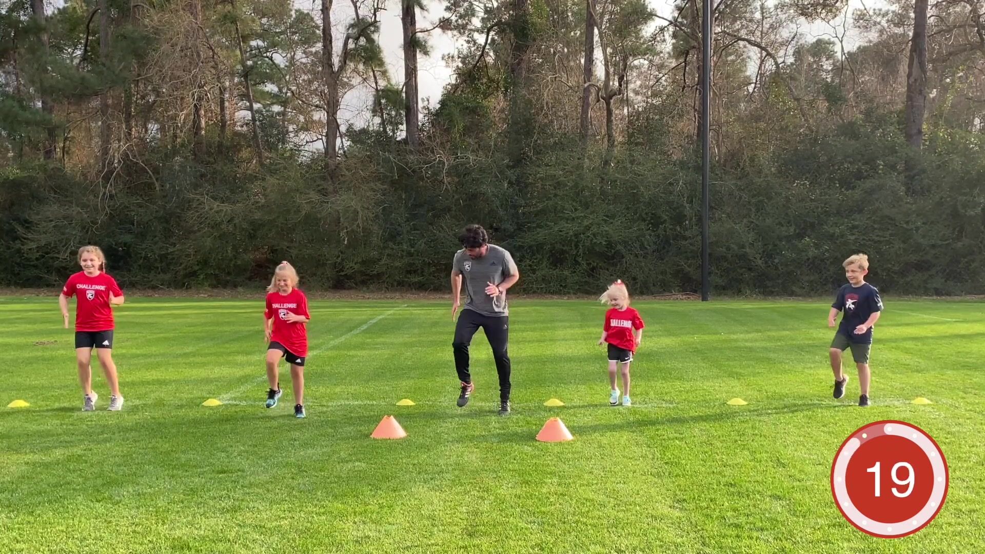 5 Min Warm up FOR KIDS