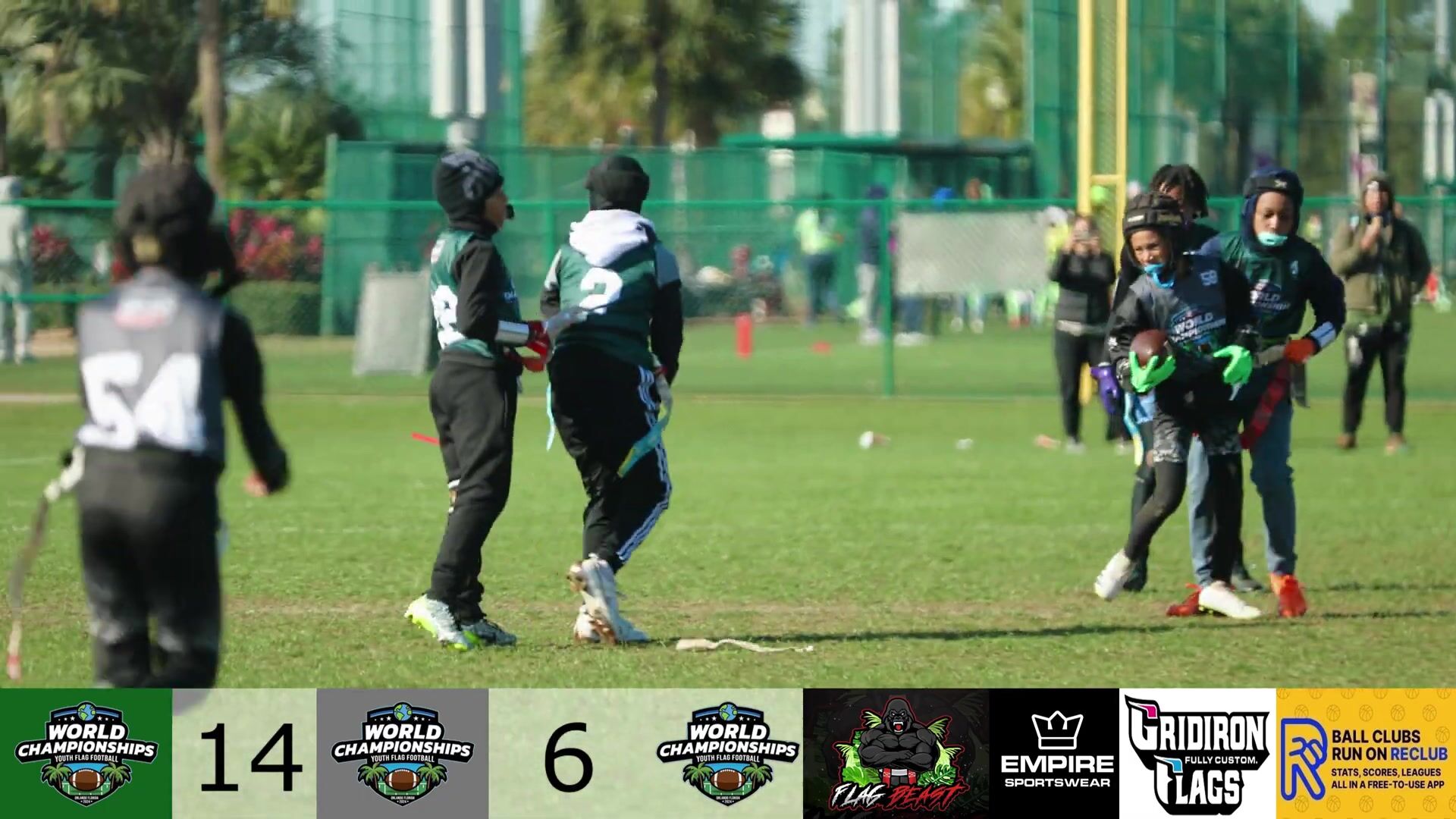 MIC'D UP with Julius Sampson | Flag Football World Championships ESPN 2024