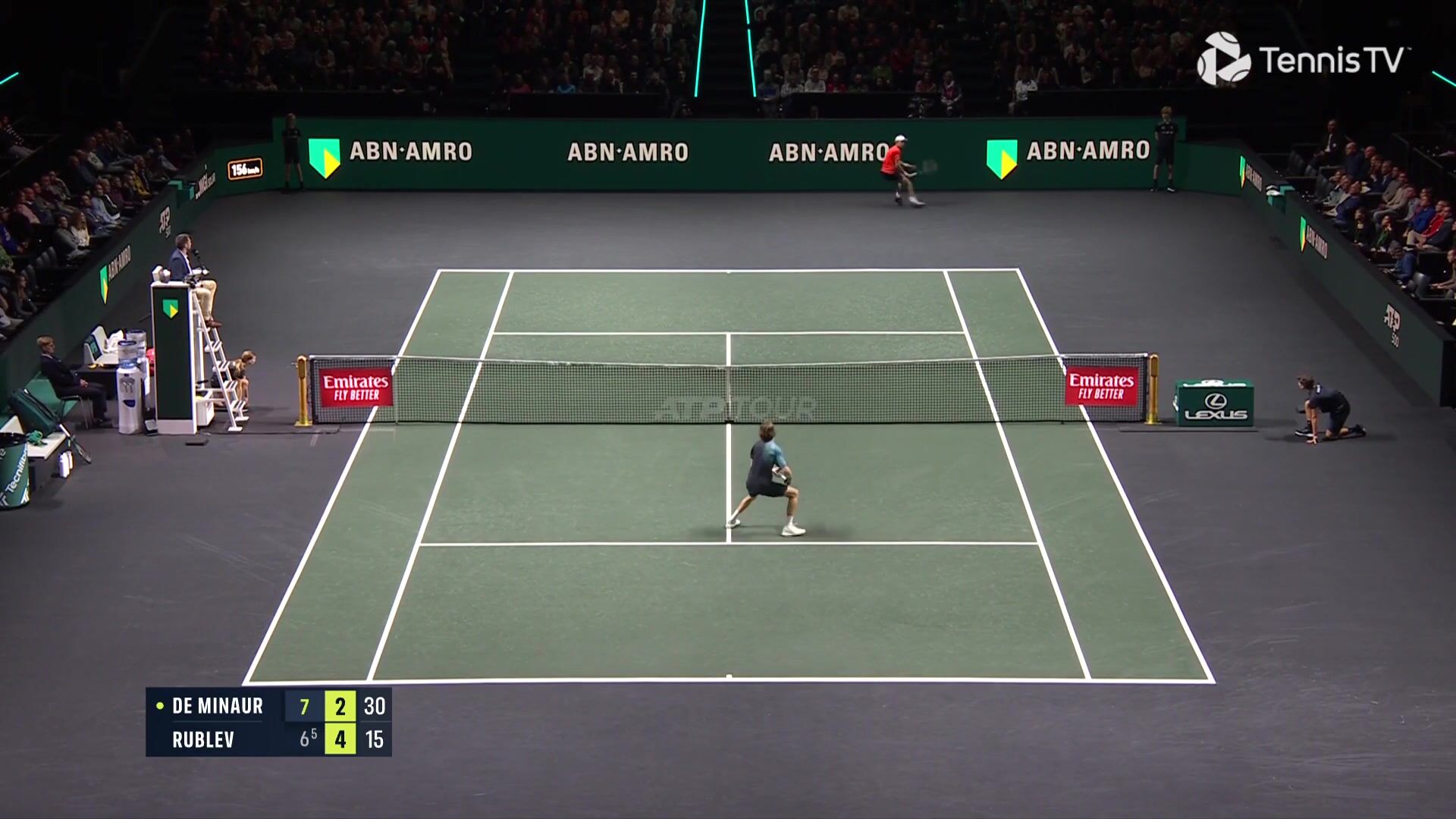Fireworks on the Court: Andrey Rublev vs Alex de Minaur Highlights | Rotterdam 2024