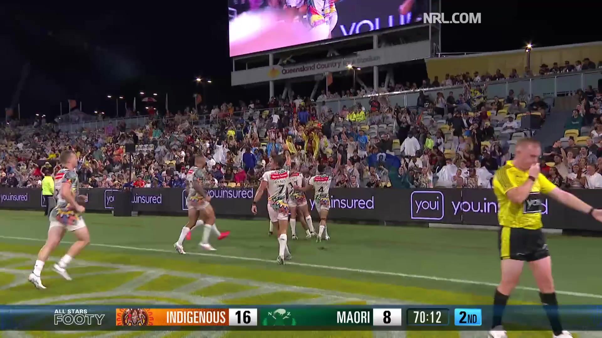 Indigenous All Stars vs. Maori | 2024 Harvey Norman All Stars Rugby ...