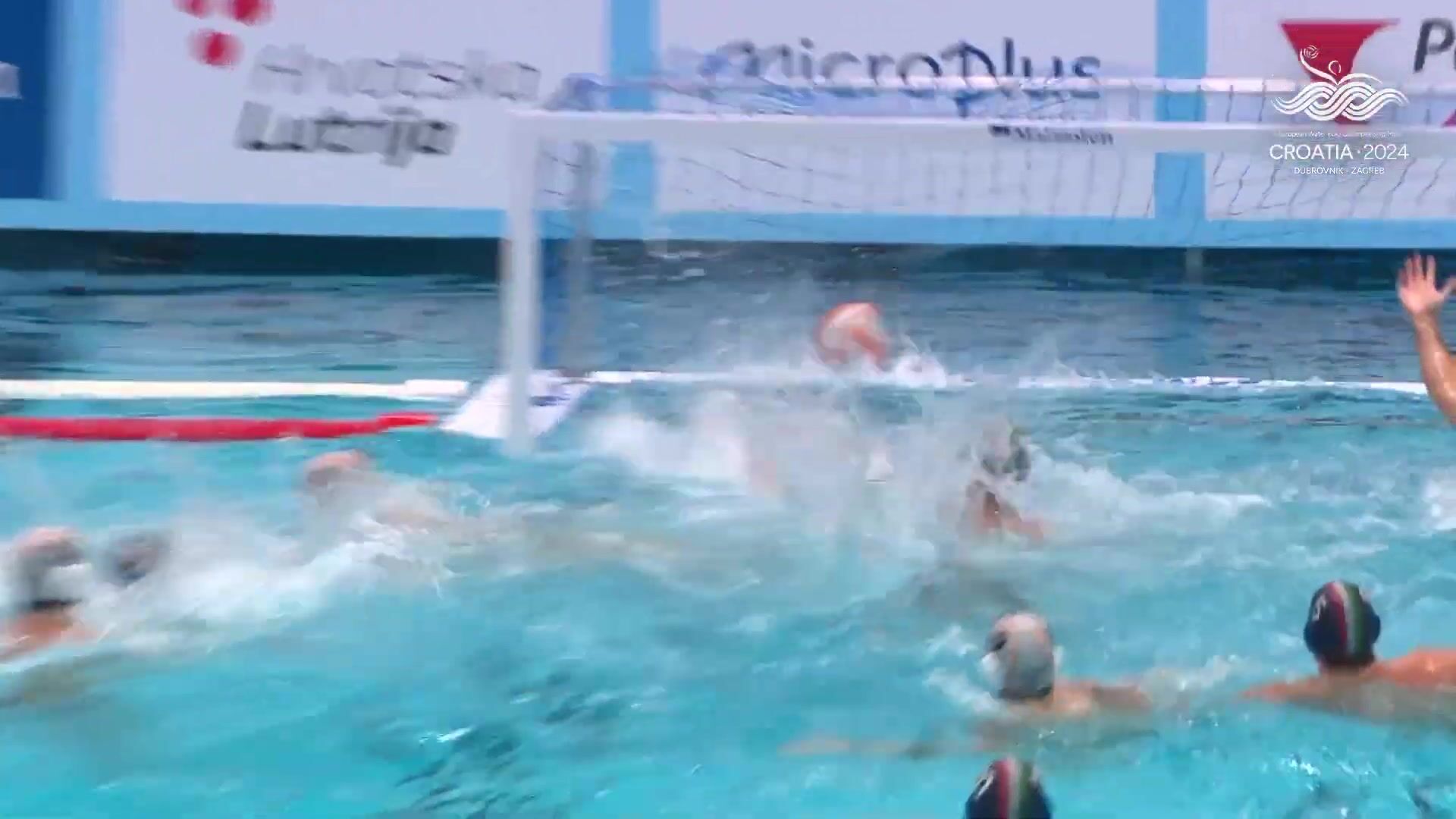Highlights: Men's Semi-Finals at European Water Polo Championships 2024