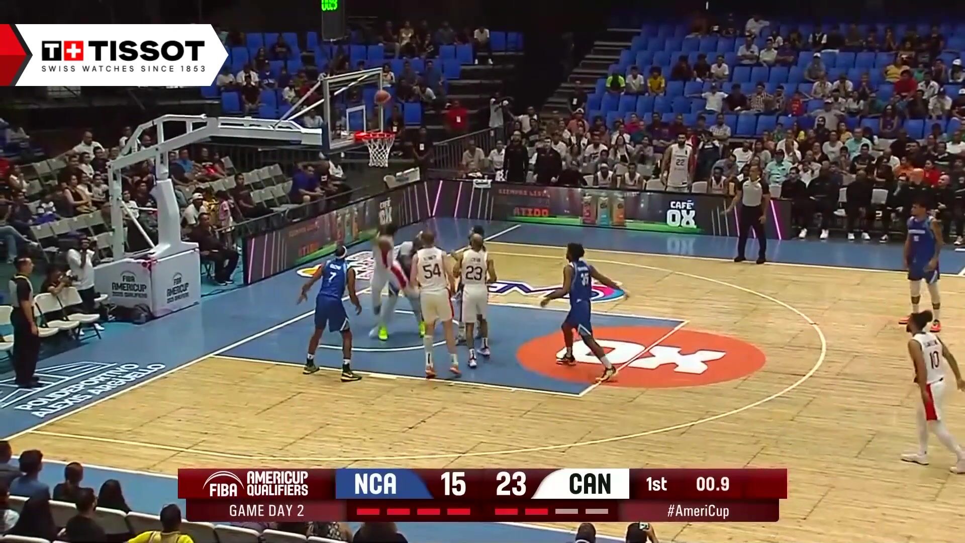 Lloyd Pandi's TISSOT Buzzer Beater at FIBA AmeriCup 2025 Qualifiers!
