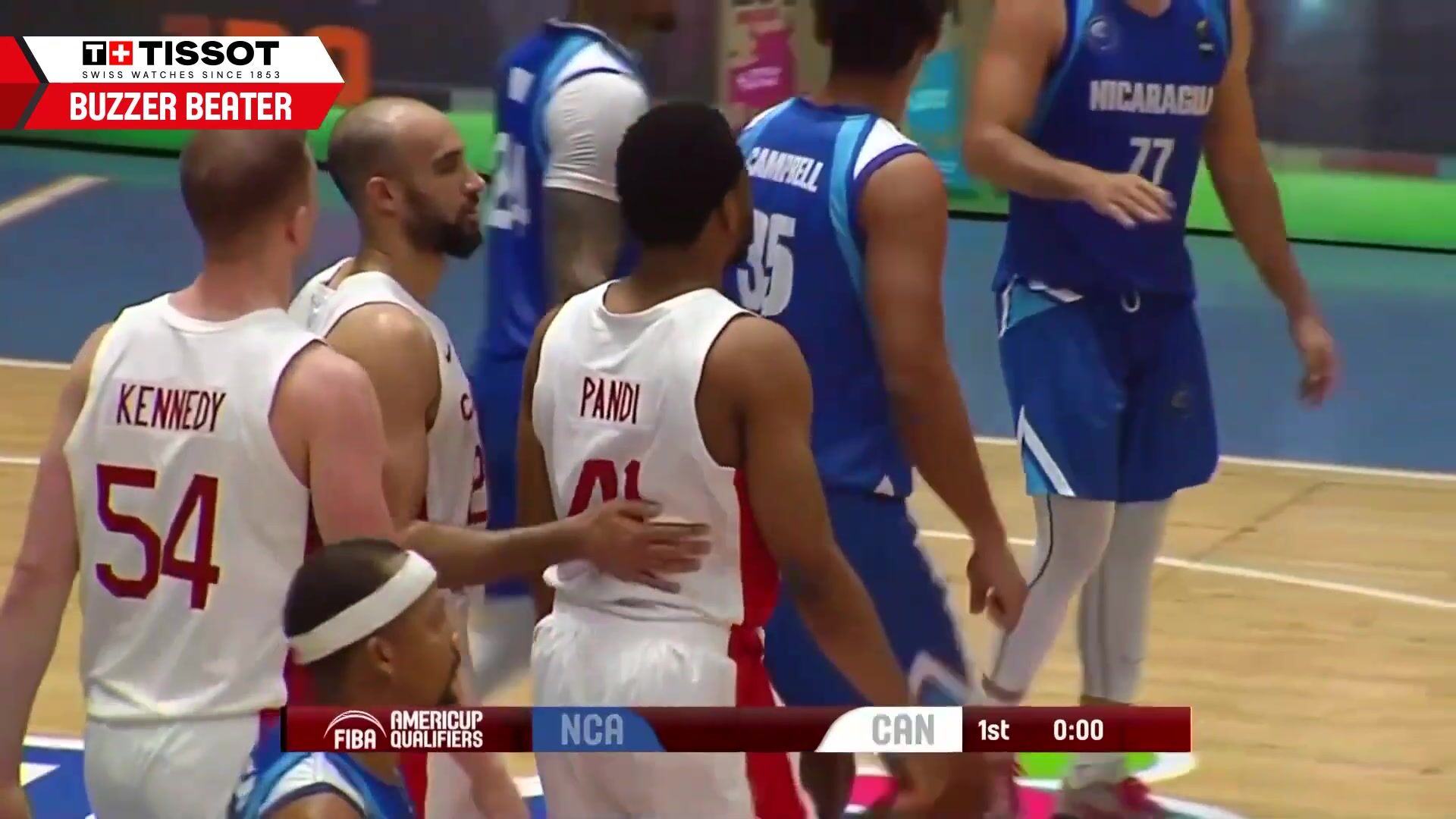 Lloyd Pandi's TISSOT Buzzer Beater at FIBA AmeriCup 2025 Qualifiers!