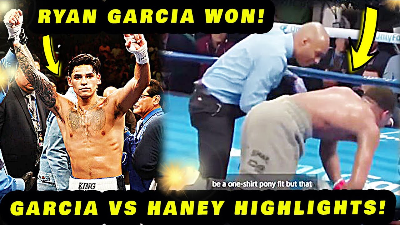 BREAKING: RYAN GARCIA WON! RYAN GARCIA VS DEVIN HANEY FULL FIGHT ...