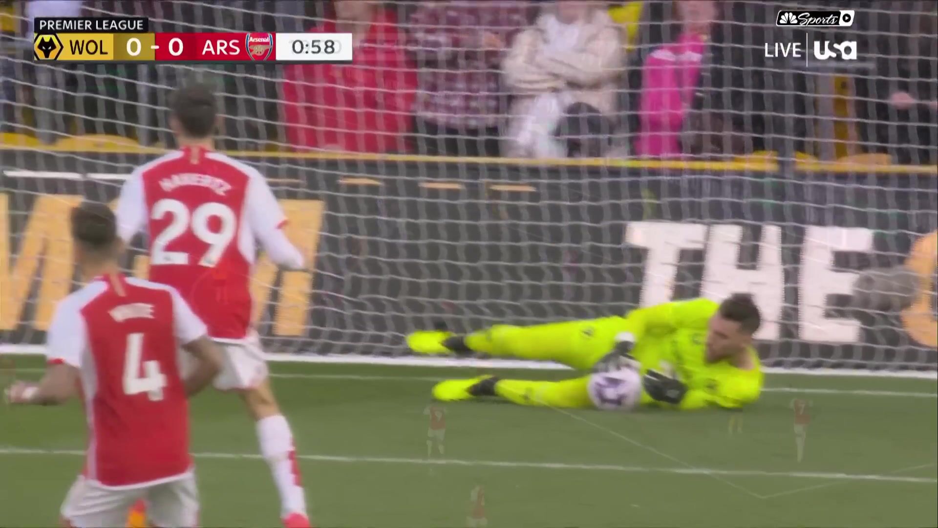 Wolves v. Arsenal | PREMIER LEAGUE HIGHLIGHTS | 4/20/2024 | NBC Sports