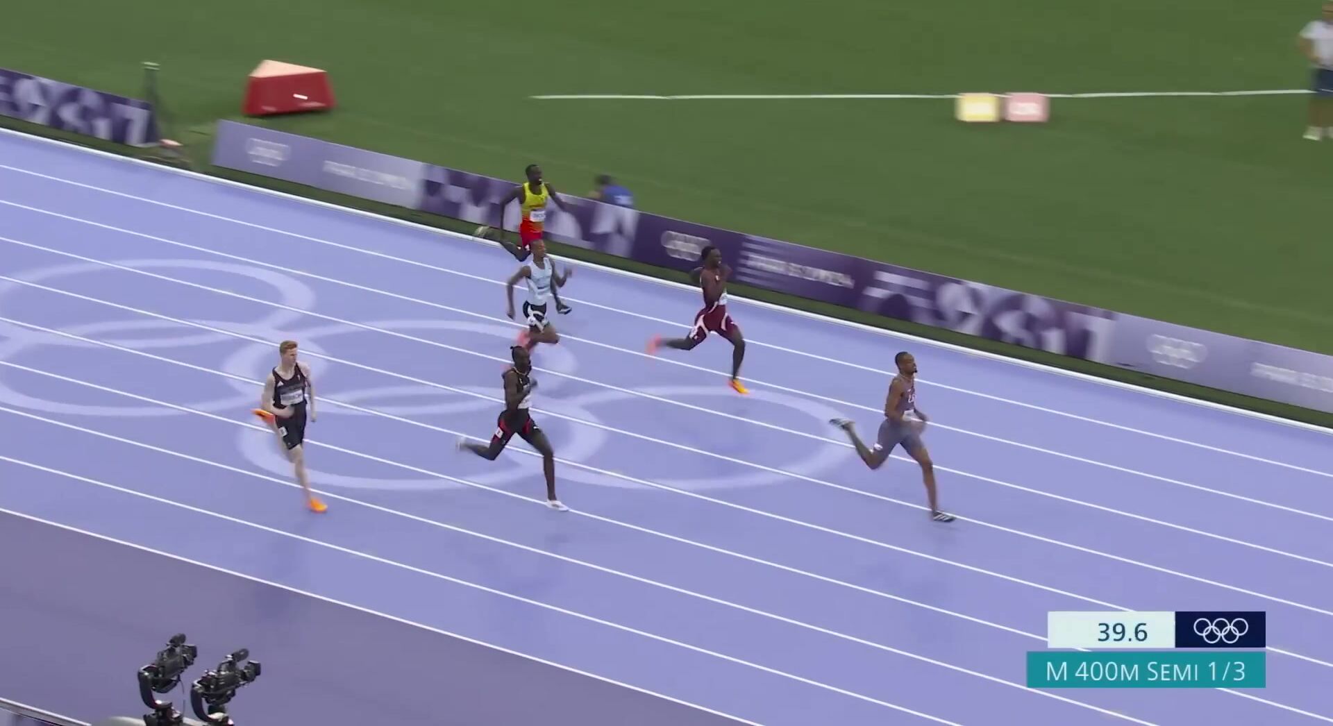 Quincy Hall owns 400m semi, books spot in Olympic final for first time ...