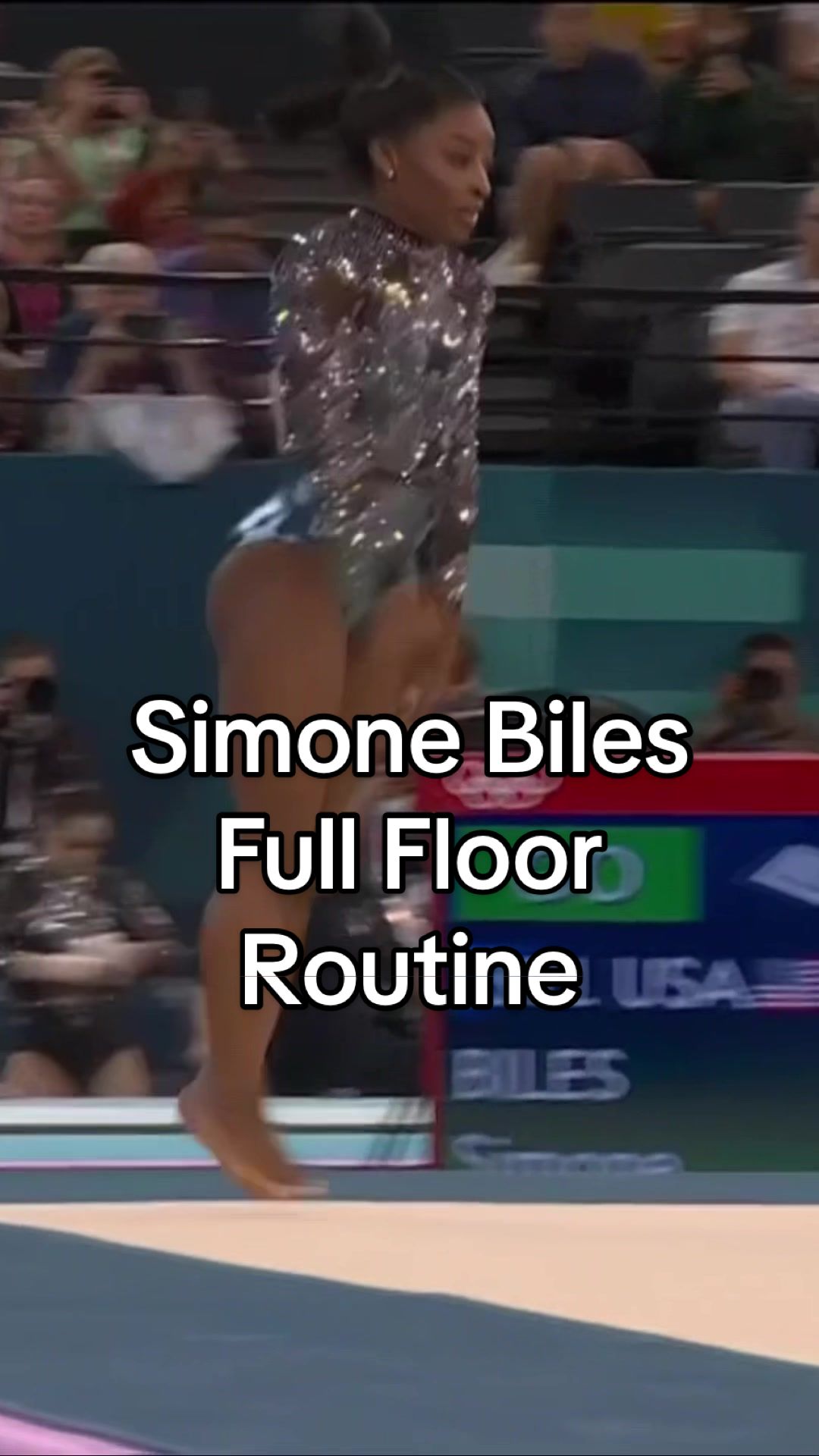 Simone Biles full floor routine at the #ParisOlympics #simonebiles