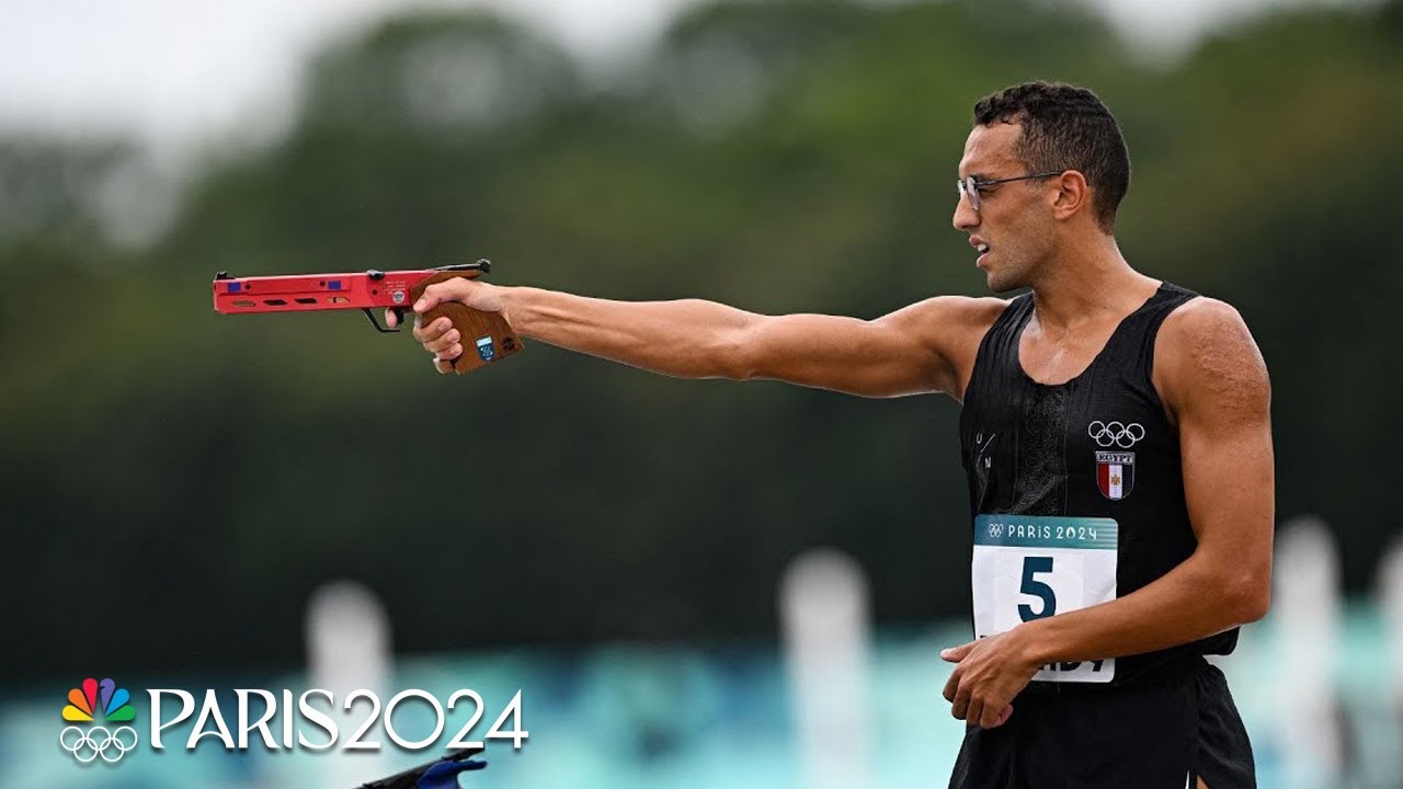 Egypt's Ahmed Elgendy Wins Modern Pentathlon Gold with World Record ...