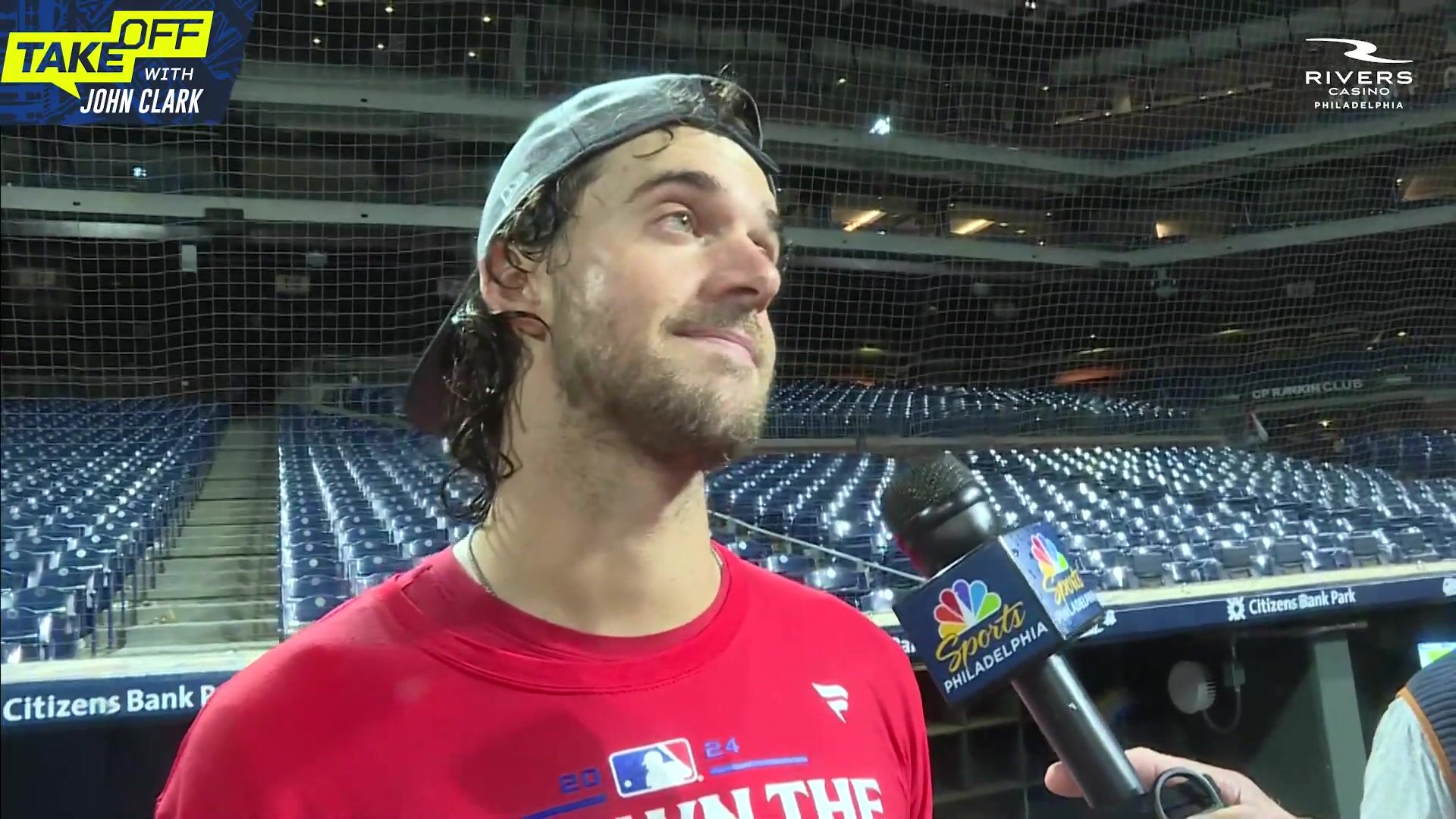 Inside the Phillies' clubhouse as they celebrate winning the NL East ...