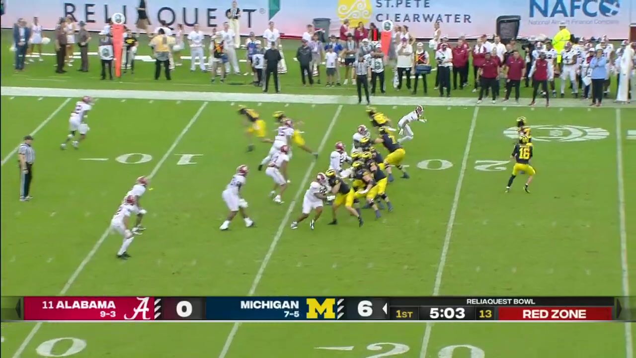 Reliaquest Bowl: Alabama Crimson Tide vs. Michigan Wolverines | Full ...