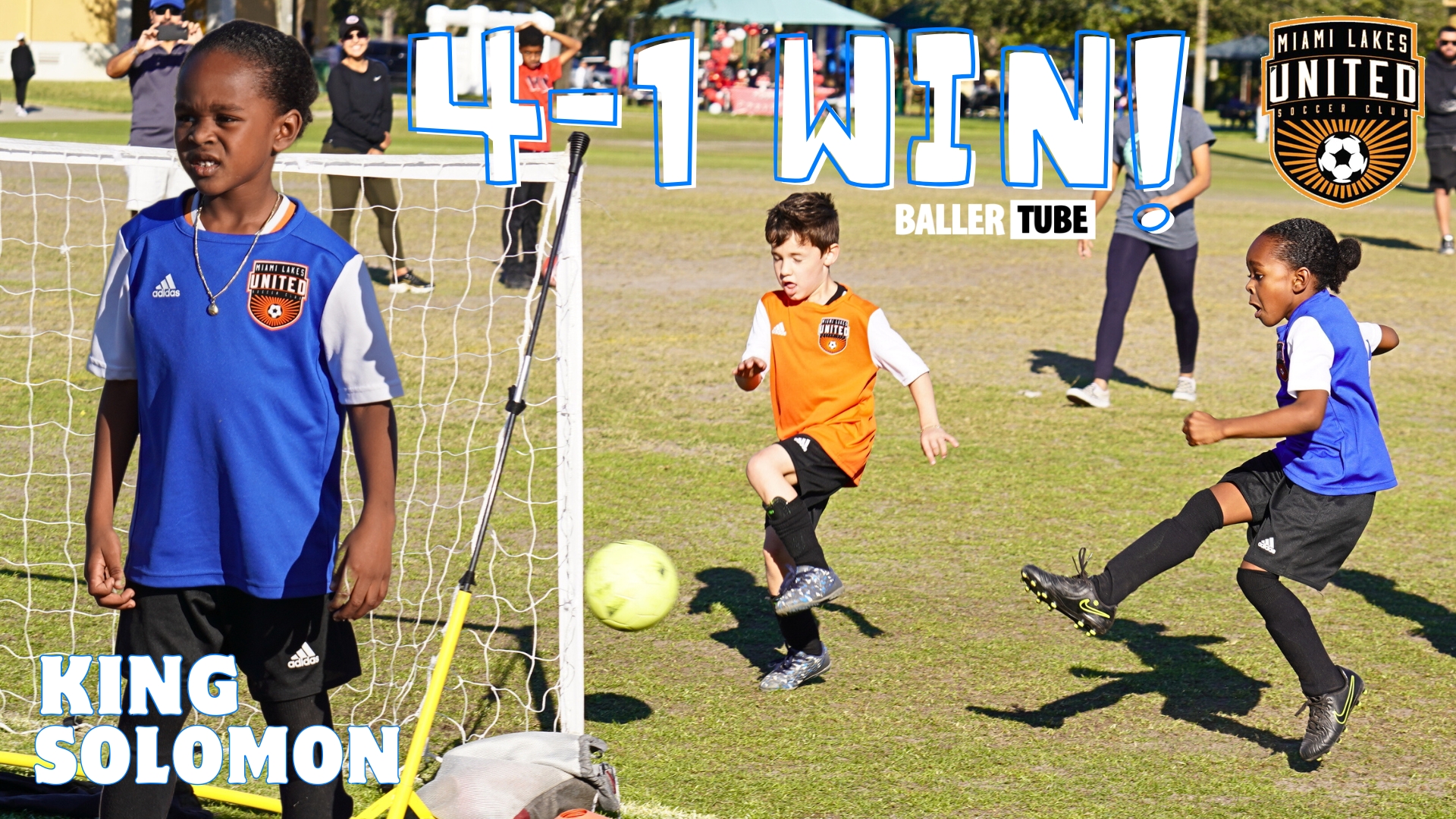 King Solomon Leads 5U Miami Lakes United to Victory with Goal and Assist