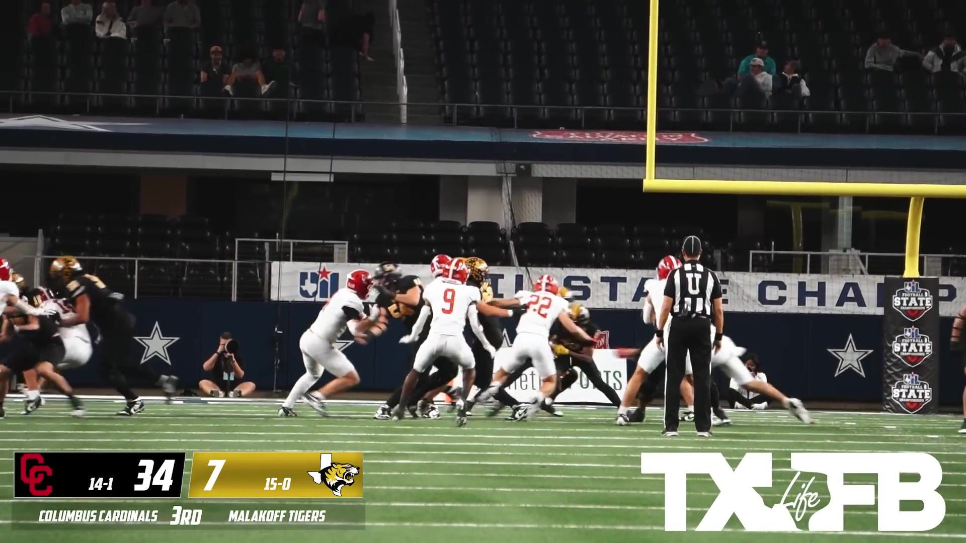 #TXHSFB #4 Columbus vs #1 Malakoff 3A DI STATE CHAMPIONSHIP 2024 Texas ...