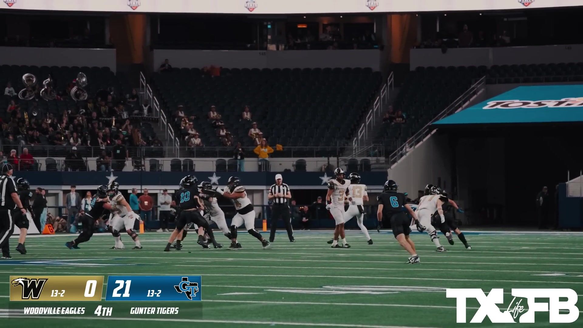 #TXHSFB Woodville vs #1 Gunter 3A DII STATE CHAMPIONSHIP 2024 Texas ...