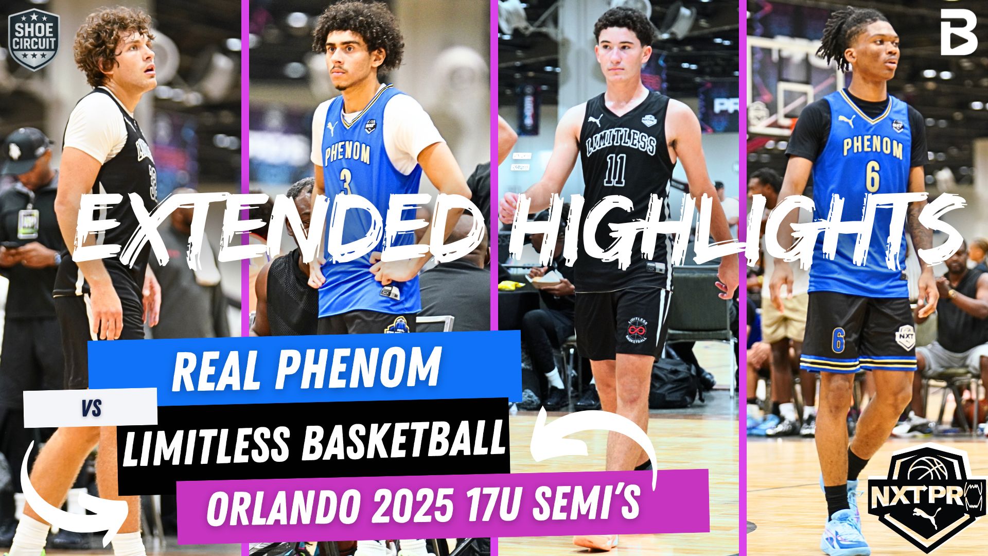 Real Phenom Holds Off Limitless Basketball in Wild 17U Semifinal | Puma ...
