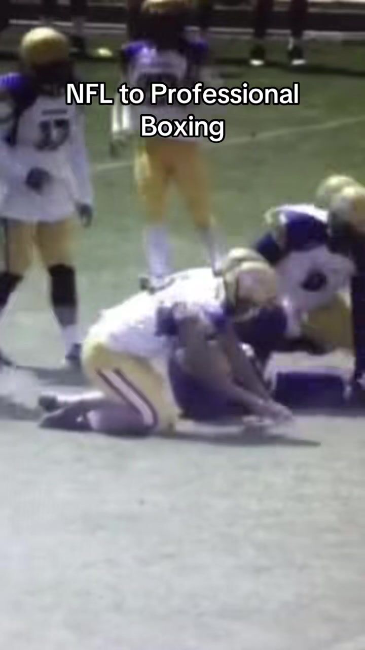 NFL to Pro Boxing #football #nfl #boxing #athlete #mma