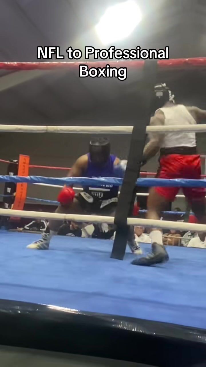NFL to Pro Boxing #football #nfl #boxing #athlete #mma